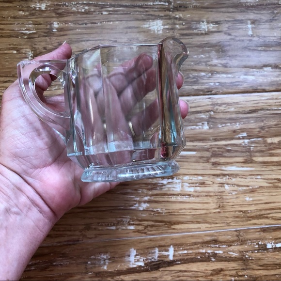 Kitchen | Collectable Vintage Small Glass Cream Pitcher Vase Collector ...